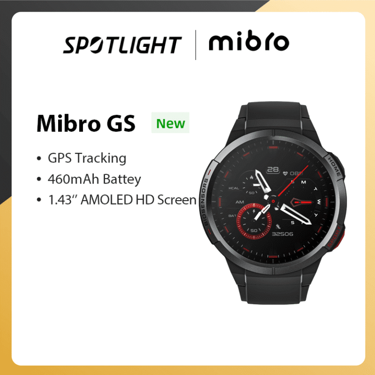 Mibro GS Smartwatch best Price in Pakistan at FonePro .pk